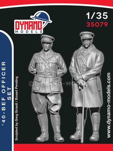 Dynamo-Models 35079 40’ BEF Officer Set