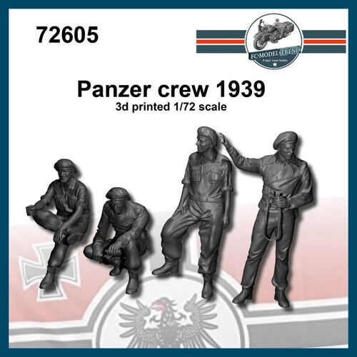 FC ModelTrend 72605 Panzer Crew 1939