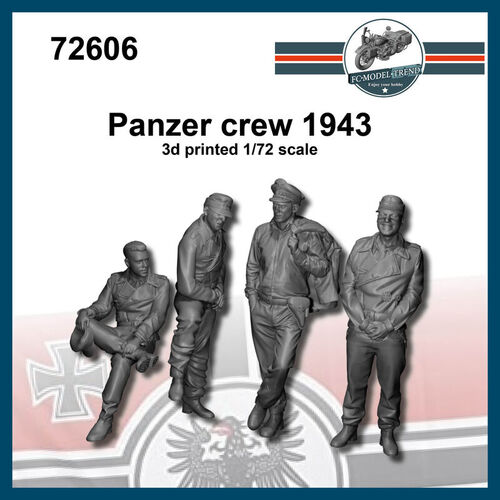 FC ModelTrend 72606 Panzer Crew 1943