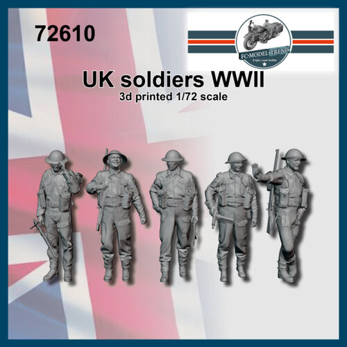 FC ModelTrend 72610 UK Soldiers WWII