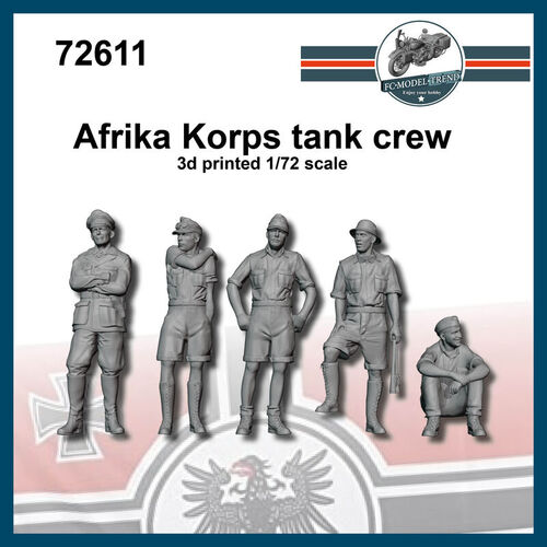 FC ModelTrend 72611 Afrika Korps Tank Crew