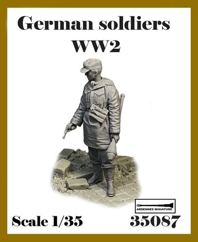 Ardennes Miniature 35087 German Soldier WW2