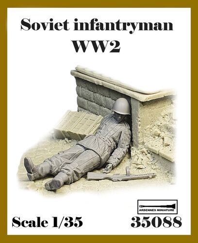 Ardennes Miniature 35088 Soviet Infantryman WW2
