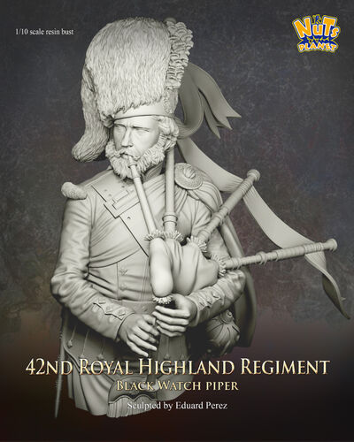 Nutsplanet NP-B049 42nd Royal Highland Regiment - Black Watch Piper