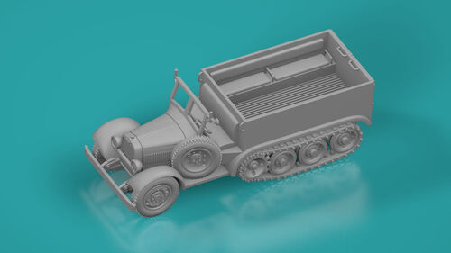 EMP3D 56011114 Ciężarówka zaopatrzeniowa wz.39 PZInż 222 - bez dachu