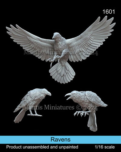 Mantis Miniatures 1601 Ravens