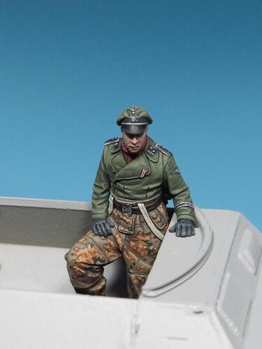 The Bodi Miniatures 35219 Waffen SS Half-Truck Crewman For Sd.Kfz.251 (WW II) #2