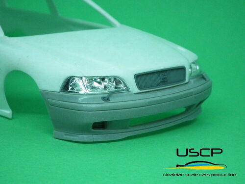 Ukrainian Scale Cars Production (USCP) 24T064 Volvo S40 Stock Front Bumper (For NuNu 24034)