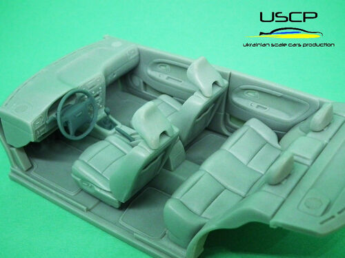 Ukrainian Scale Cars Production (USCP) 24T065 Volvo S40 Street Interior Detail-Up Set (For NuNu 24034)
