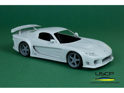 Ukrainian Scale Cars Production (USCP) 24T066 RX-7 Veilside Fortune F&F (For Tamiya)