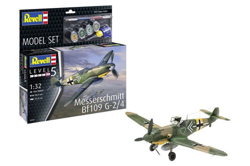 Revell 63829 Messerschmitt Bf109 G-2/4 Model Set