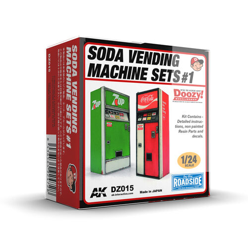 AK-Interactive DZ015 Soda Vending Machine Set 1