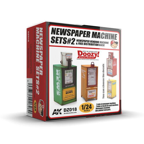 AK-Interactive DZ018 Newspaper Machine Sets 2