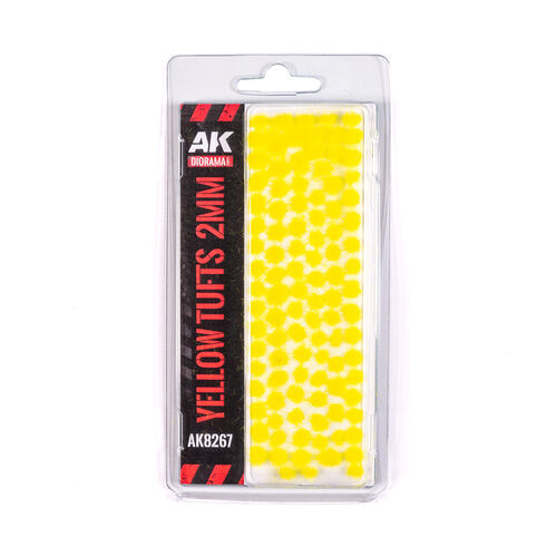 AK-Interactive 8267 Yellow - Fantasy Tufts (2 mm)