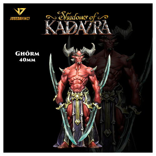 AK-Interactive KJD001 Shadows of Kadazra - Ghorm by Josedavinci