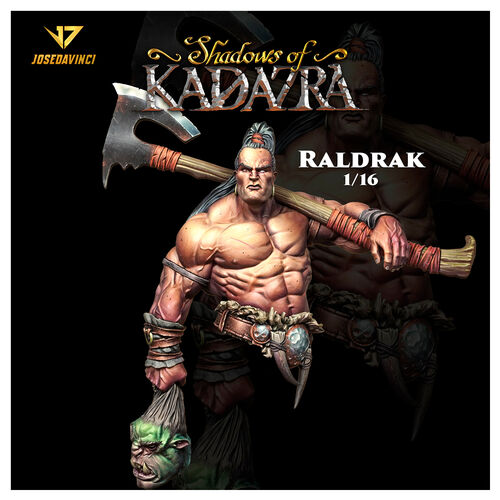 AK-Interactive KJD006 Shadows of Kadazra - Raldrak Bust by Josedavinci