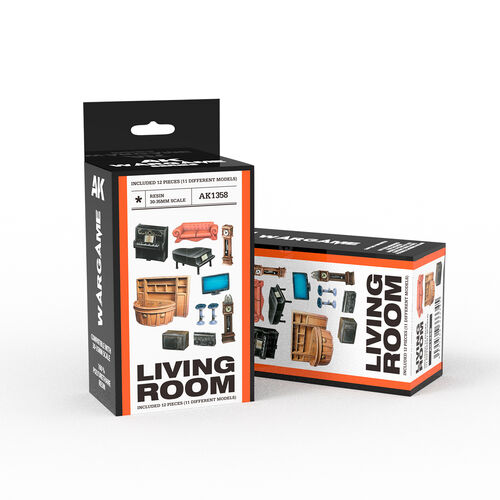 AK-Interactive 1358 Living Room Set Wargame