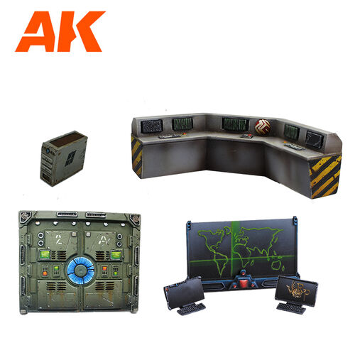 AK-Interactive 1355 Control Stage Set Wargame
