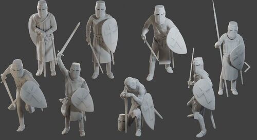 Peddinghaus-Decals 72F169 8 Templar Knights