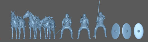 Peddinghaus-Decals 72F216 Roman Light Cavalry Standing