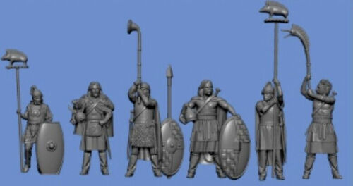 Peddinghaus-Decals 72F224 6 Celtic Warriors Leaders And Stands