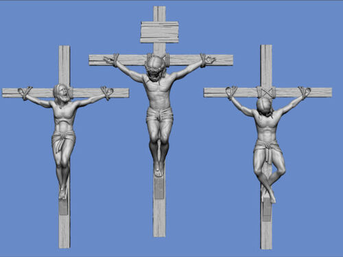 Germania-Figuren 72-GF-1531 The Crucifixion Of Jesus