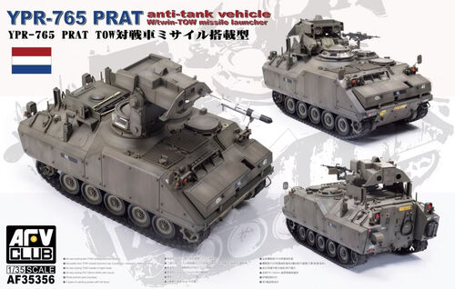 AFV Club 35356 YPR-765 PRAT - Anti Tank Vehicle with Twin TOW Missile Launcher