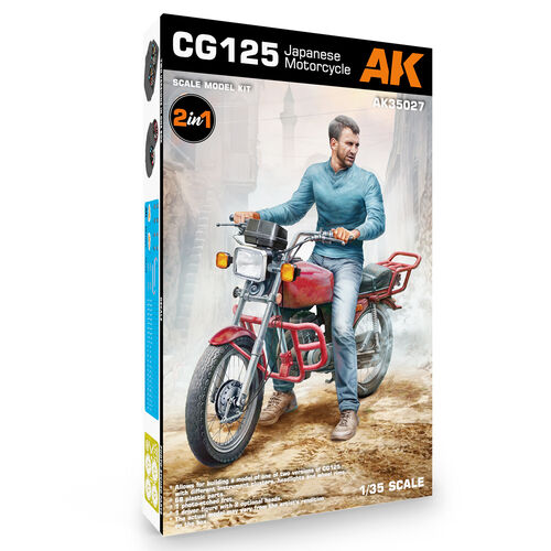 AK-Interactive 35027 CG125 Japanese Motorcycle