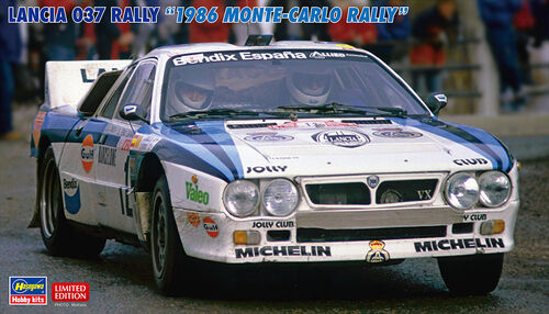 Hasegawa 20681 Lancia 037 Rally "1986 Monte-Carlo Rally"