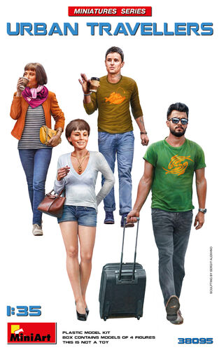 MiniArt 38095 Modern Urban Travellers