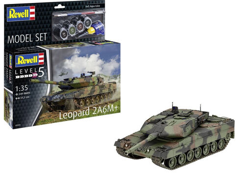 Revell 63342 Leopard 2 A6M+ Model Set