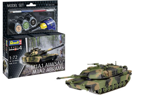 Revell 63346 M1A1 AIM(SA) / M1A2 Abrams Model Set