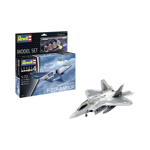 Revell 63858 Lockheed Martin F-22A Raptor Model Set