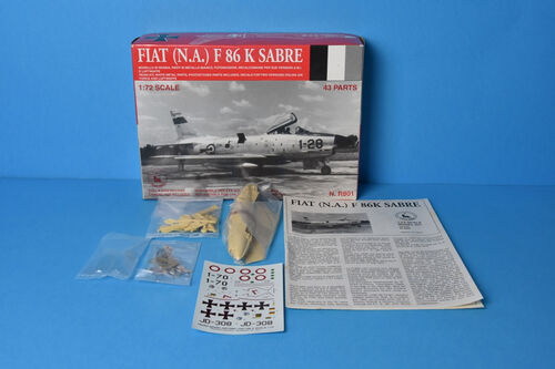 TAURO MODEL R801 North American / Fiat F-86 K Sabredog (Kappone) - Resin Kit with Metal Parts
