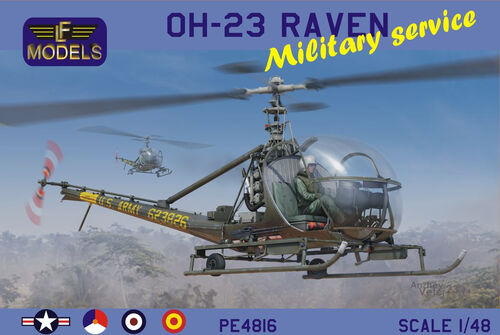LF Models PE4816 OH-23 Raven - Military Service