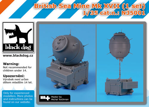 Black Dog N35001 British Sea Mine Mk XVII