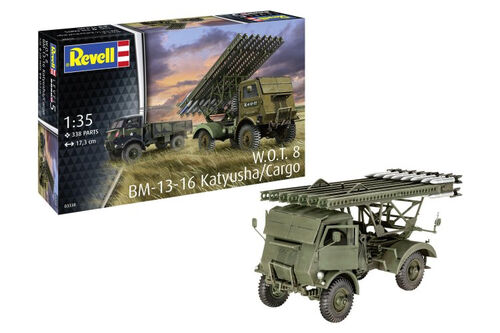 Revell 03338 W.O.T. 8 BM-13-16 Katyusha/Cargo