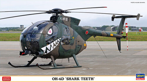 Hasegawa 07531 Hughes OH-6 D 'Shark Teeth'