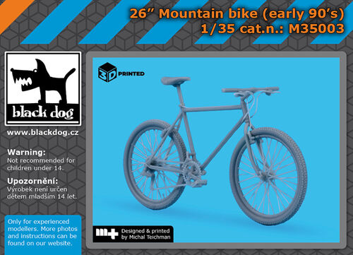 Black Dog M35003 26'' Moutain Bike (Early 90's)