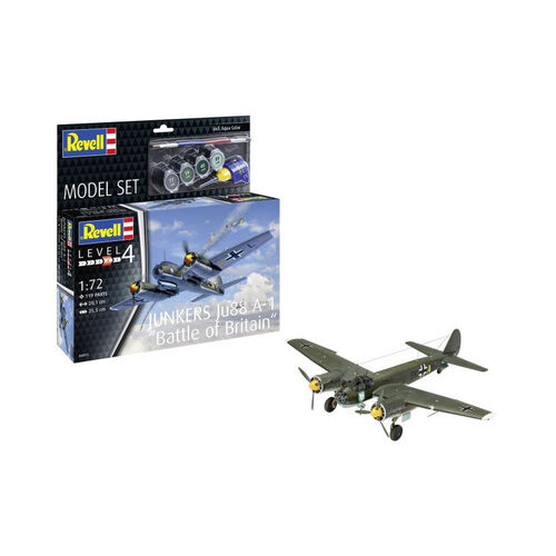 Revell 64972 Junkers Ju 88 A-1 'Battle Of Britain' Model Set