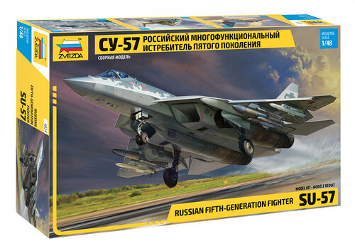 Zvezda 4824 Russian Fifth-Generation Fighter SU-57