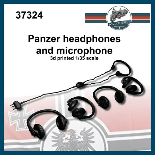 FC ModelTrend 37324 Panzer Headphones and Microphone