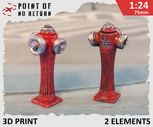 Point Of No Return 24-24001 Hydrant (2pcs)