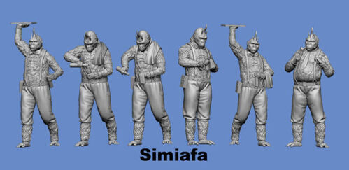 Germania-Figuren 72-SCIFI-0001 The Simiafa