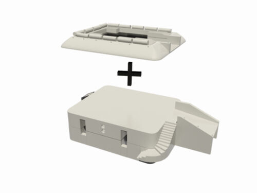 Helmuth's Strongholds 35033A L401 Geschützstand with Accommodation