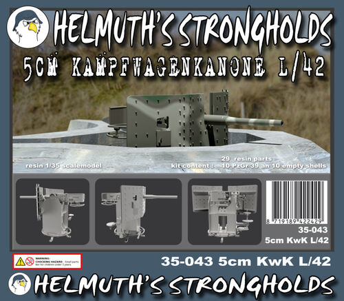 Helmuth's Strongholds 35043 5cm KwK 38 L/42