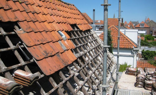 Helmuth's Strongholds 35056 Roof Tiles Old Dutch Type
