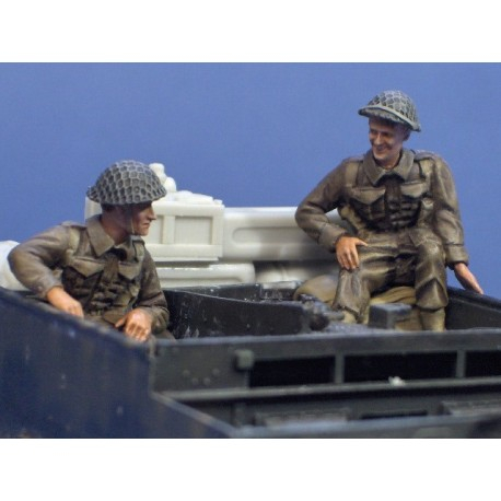 Resicast 355676 British WII Universal Carrier Passengers (2 figures)