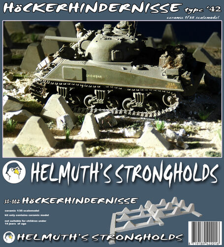 Helmuth's Strongholds 35002 Hockerhindernisse T'42