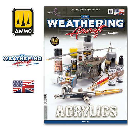 AMMO of Mig Jimenez 5225 The Weathering Aircraft 25 - Acrylics (English)